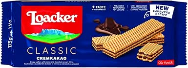 Loacker, Classic Cremkakao, Wafer Classico con 3 Strati di Cialde ...