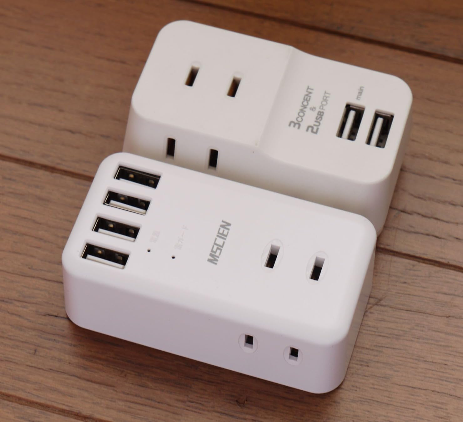 Amazon.co.jp: Mscien Outlet Tap USB Power Strip USB Lightning Guard ...