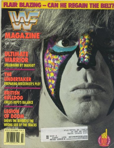 WWF MAGAZINE-JULY 1992 ISSUE-ULTIMATE WARRIOR COVER: WWF: Amazon.com: Books