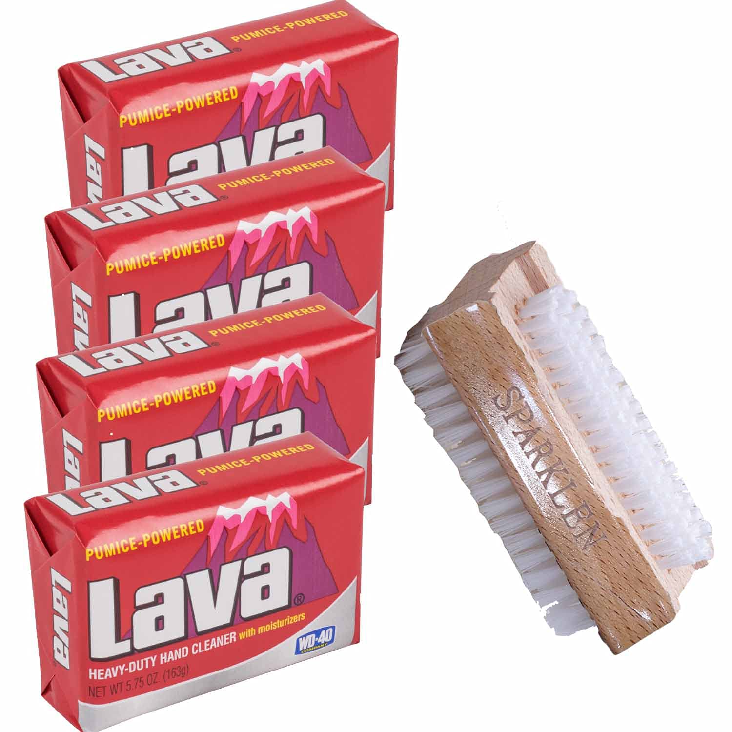 Amazon.com : SPARKLEN. Lava Heavy-Duty Pumice Hand Cleaner soap with ...