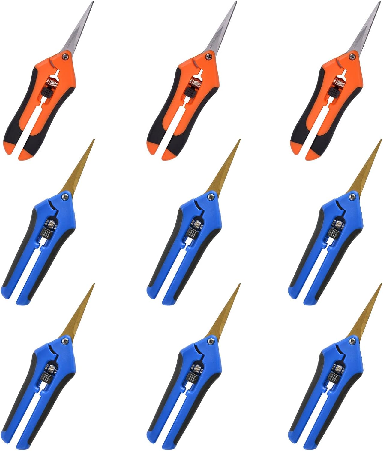 Amazon.com : GROWNEER 3 Packs Pruning Shears with Straight Precision ...