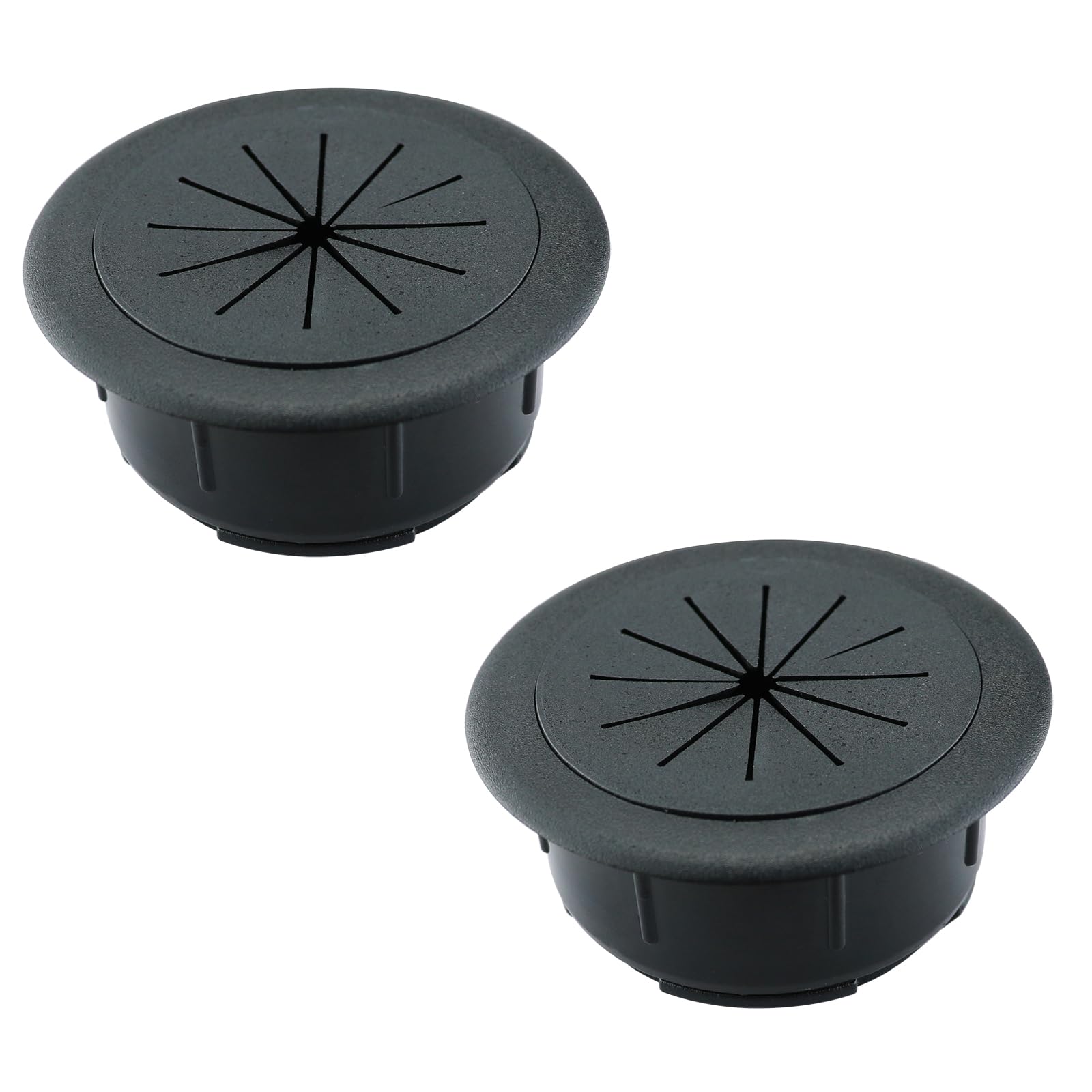 Amazon.com: AACGIN [2 Pack] Desk Grommet 2 Inch Flexible Desk Hole ...