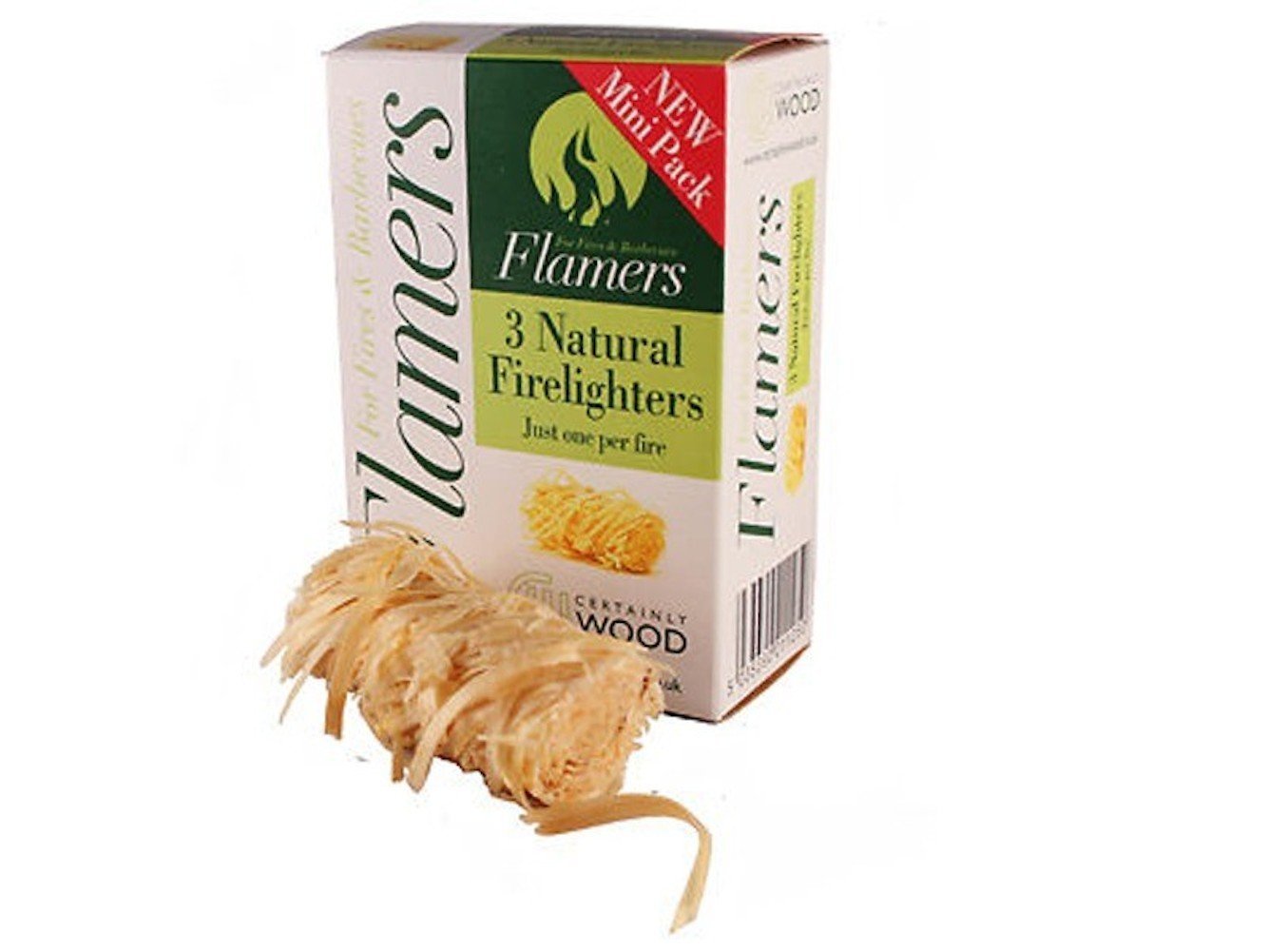 Flamers Natural Firelighters 3pk Mini : Amazon.co.uk: DIY & Tools