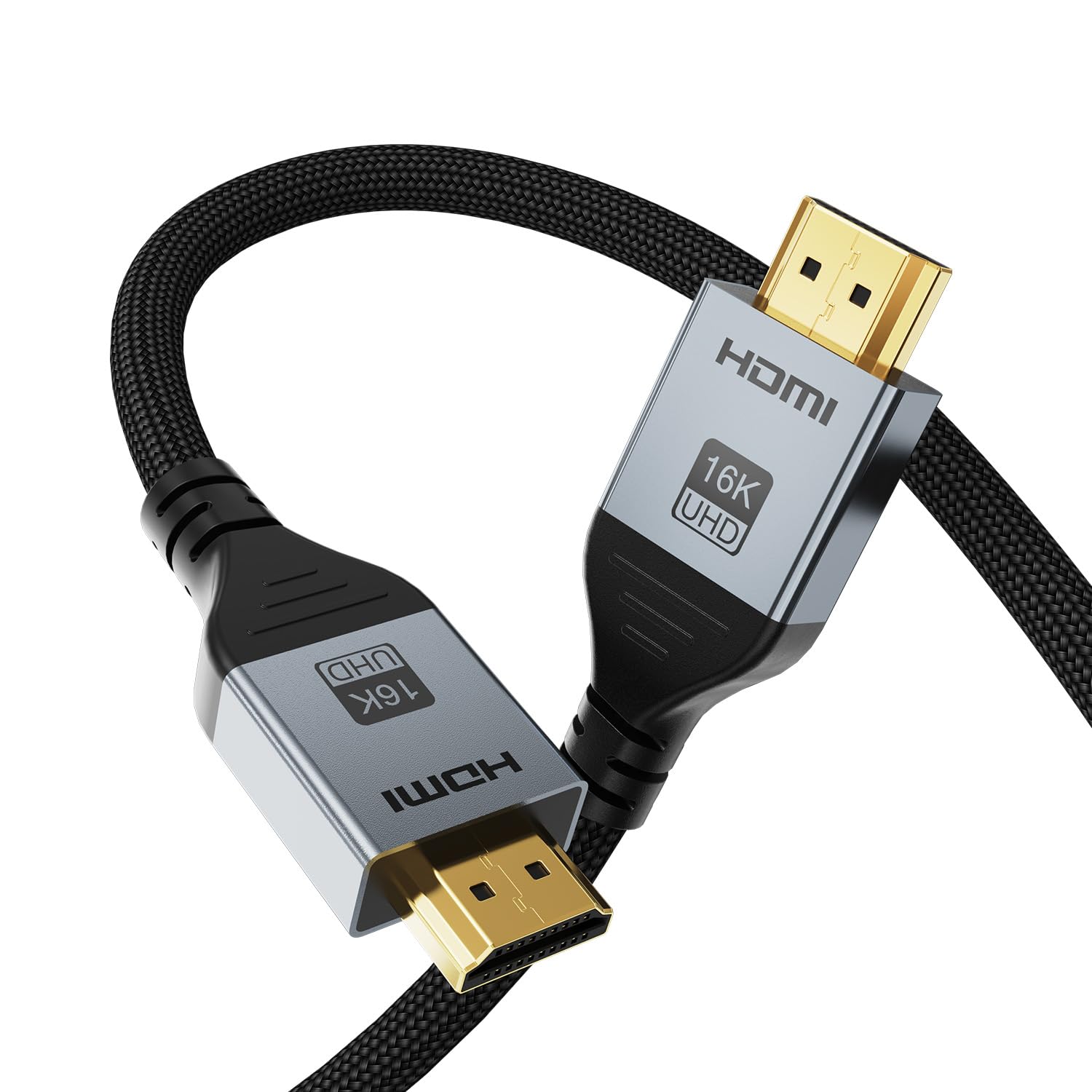 Angusplay 16K HDMI 2.2 Cable 3.3FT, 96Gbps Ultra High Speed 16K@60Hz 8K@120Hz 4K@480Hz HDMI Cord ...
