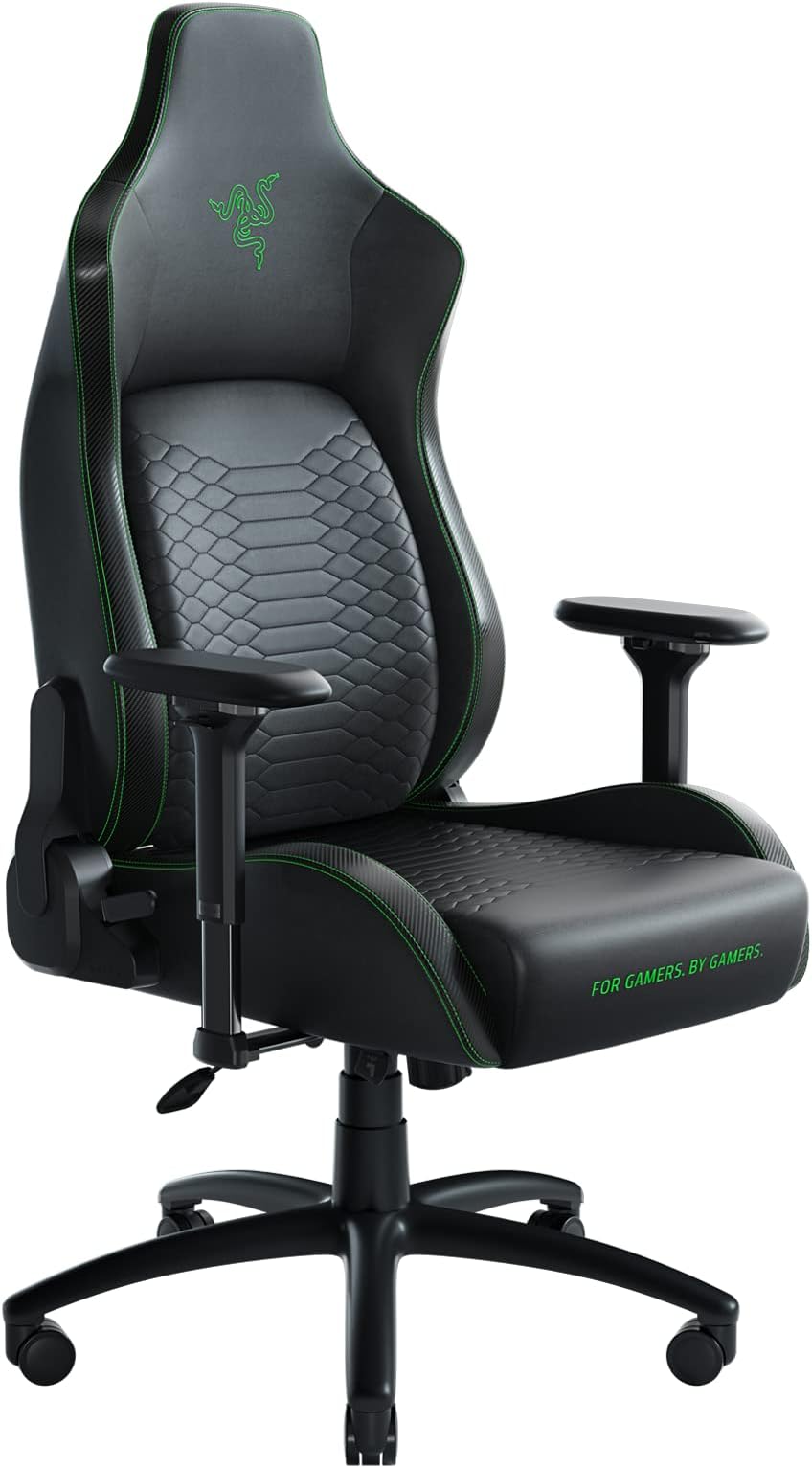Amazon.com: Razer Iskur XL Gaming Chair: Ergonomic Lumbar Support ...