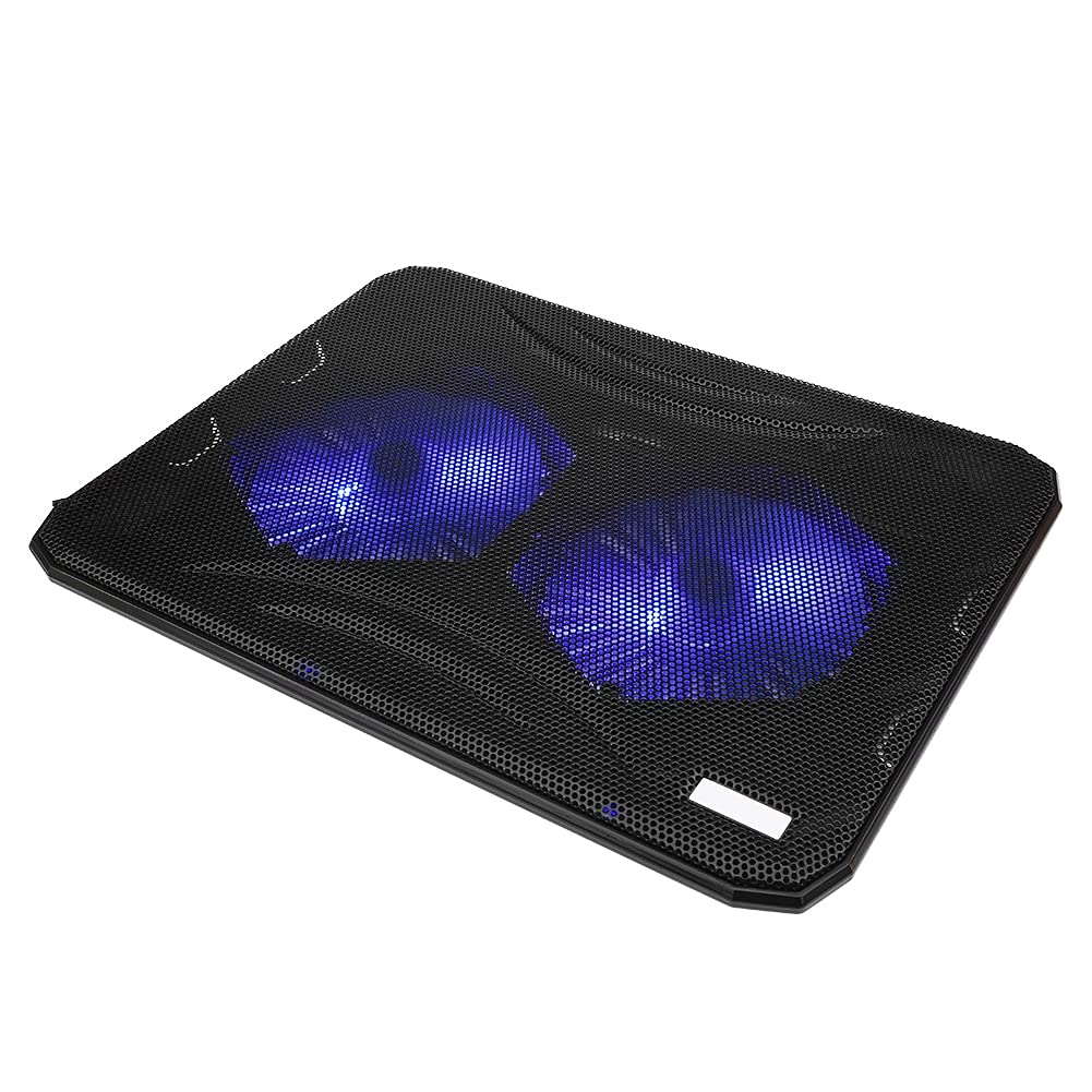 Ultra thin Laptop Cooling Pad, Gaming Laptop Cooler with 2 Mute Fan ...