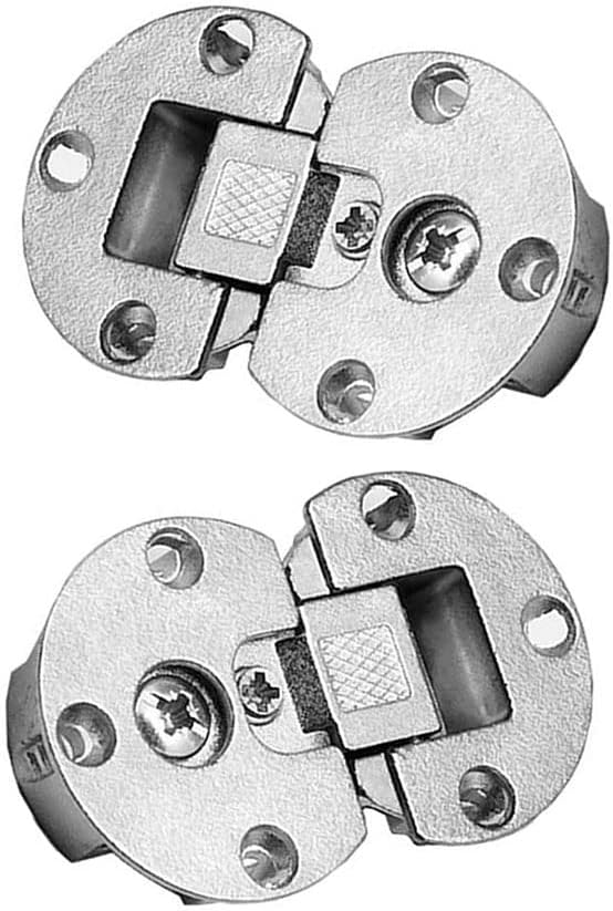 Hinges, 2 Pieces Door Hinges Cabinet Hinges 90 Degree Adjustable Back ...