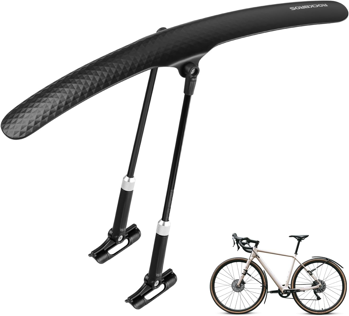 Amazon.com : ROCKBROS Bike Fenders Quick Release Lightweight Road ...