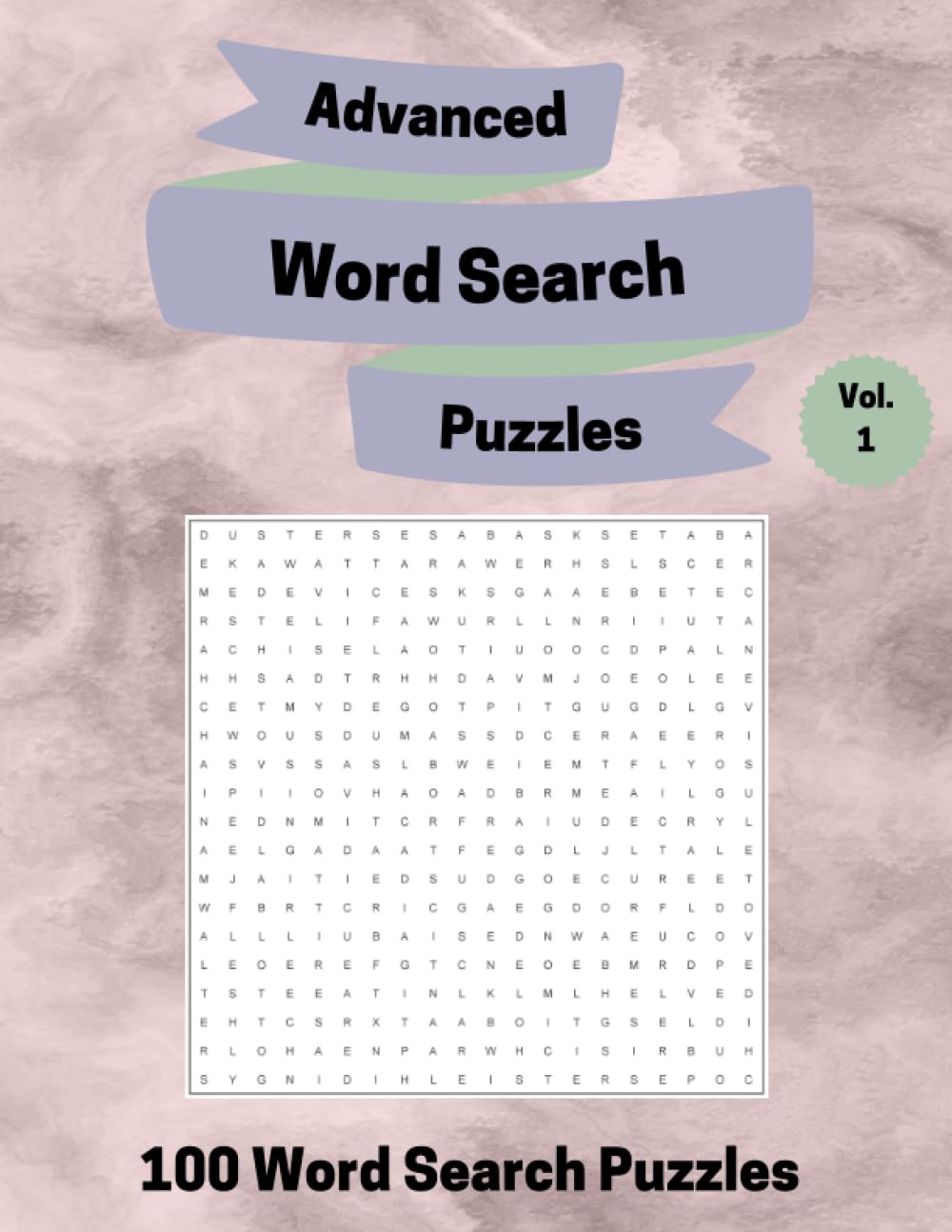 Advanced Word Search Puzzles Vol. 1: Very Hard Puzzles for Teens ...