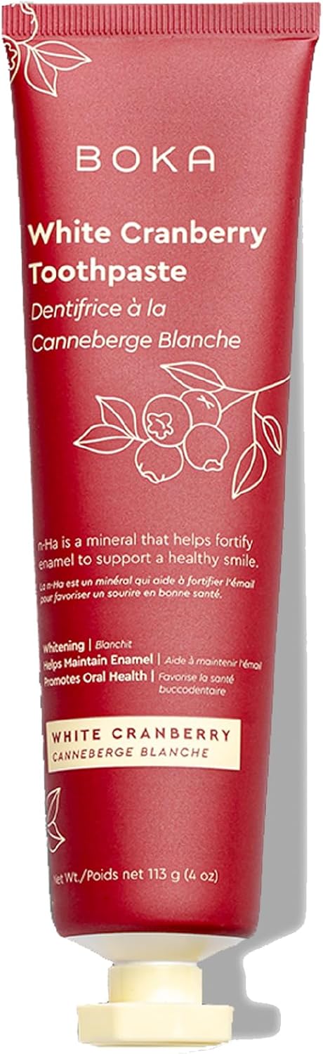 Boka Fluoride Free Toothpaste- Nano Hydroxyapatite, Remineralizing ...