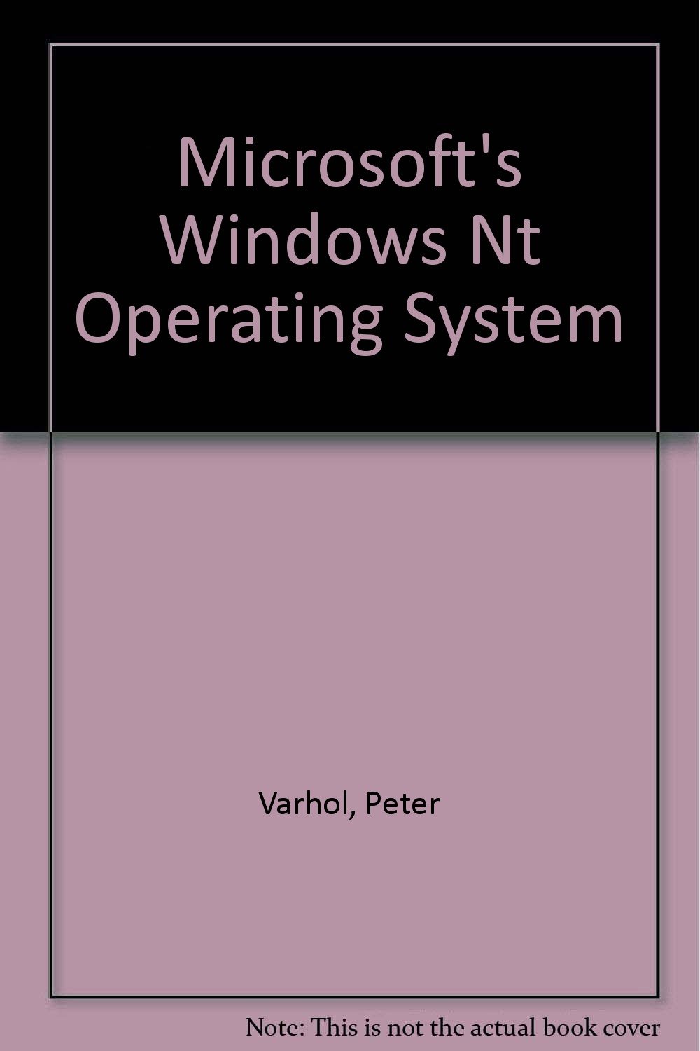 Buy Microsoft's Windows Nt Operating System Book Online at Low Prices ...