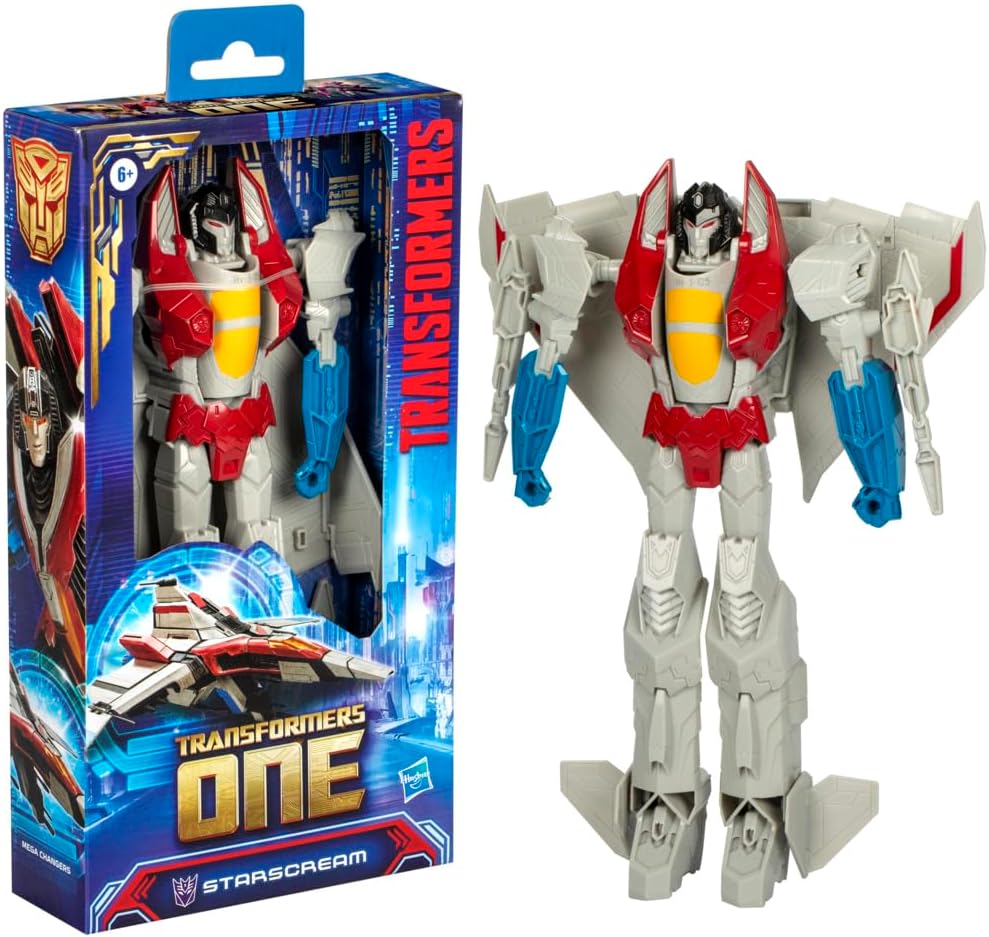 Amazon.com: Transformers One Mega Changer Starscream 11-Inch Robot ...