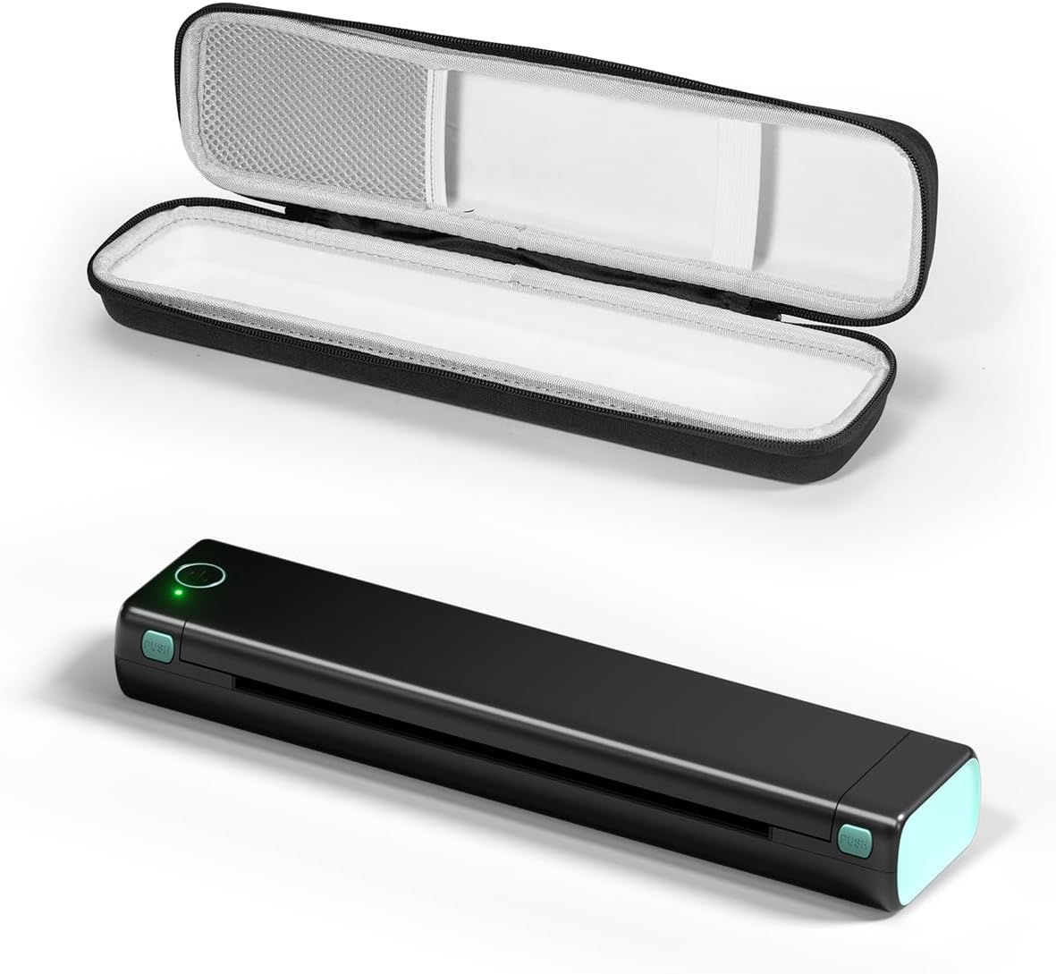 ASprink Impresora portátil A4 para viajes, P831, impresora Bluetooth ...