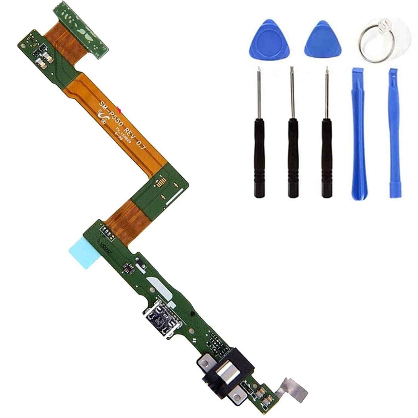 Micro USB Charging Charger Port Dock Connector Flex Cable for Samsung ...