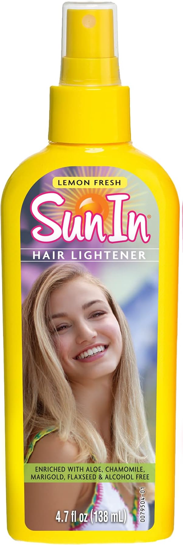Amazon.com : Sun-In Hair Lightener Spray Lemon Fresh, Lemon Fresh 4.7 ...