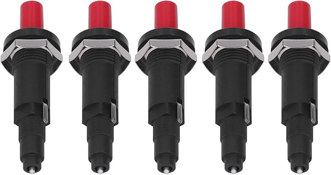Gas Heater Piezo Igniter, 5 Pack 2 Outlet Spark Plug Push Button ...