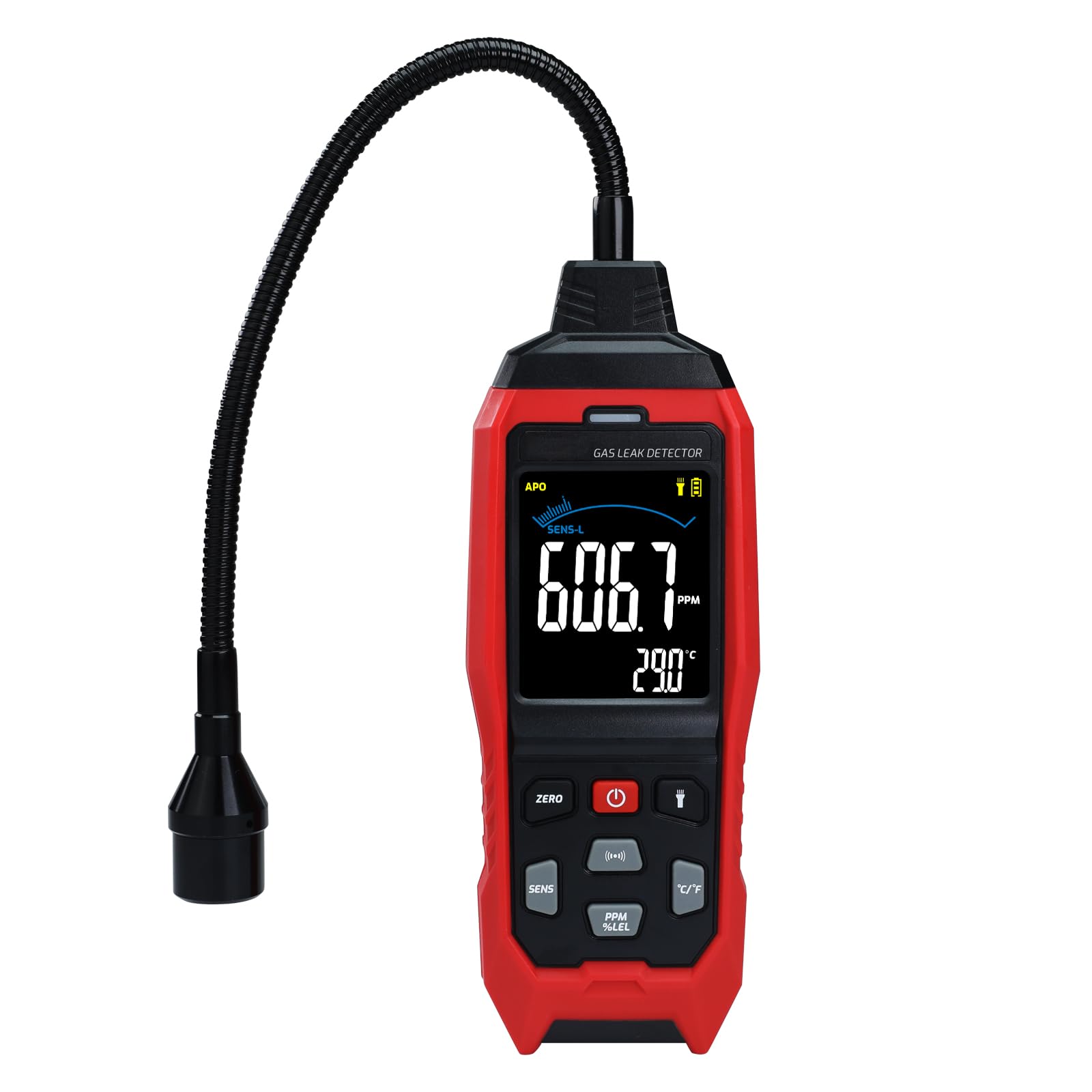 Snapklik.com : 2-in-1 Portable Gas Sniffer Natural Gas Detector ...