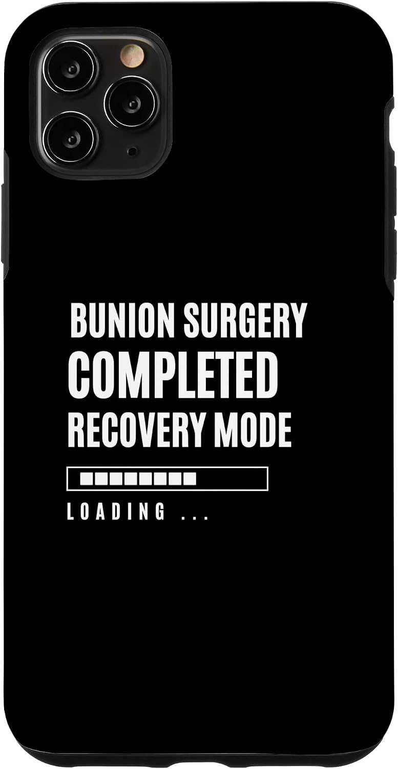Amazon.com: iPhone 11 Pro Max Bunion surgery Completed Recovey Mode ...
