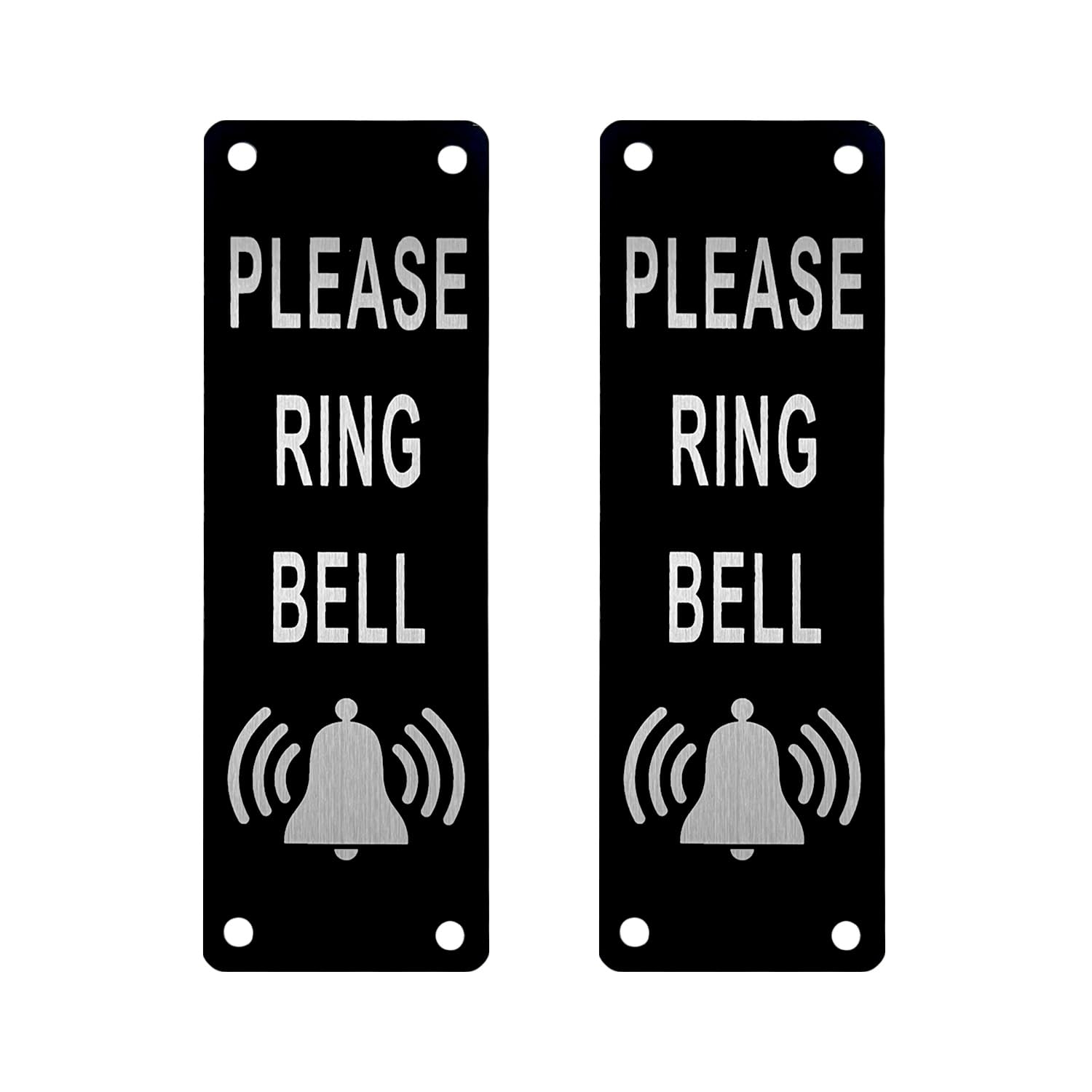 2 doorbell stickers, self-adhesive doorbell stickers, bathroom door ...
