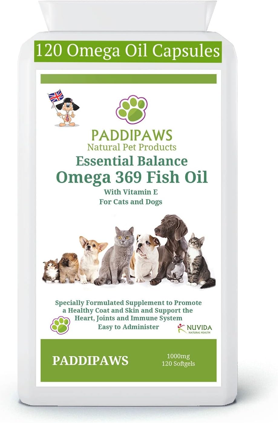 Imexa Balanced Omega 3, 6 and 9 Essential Fatty Acids Softgel Capsules ...