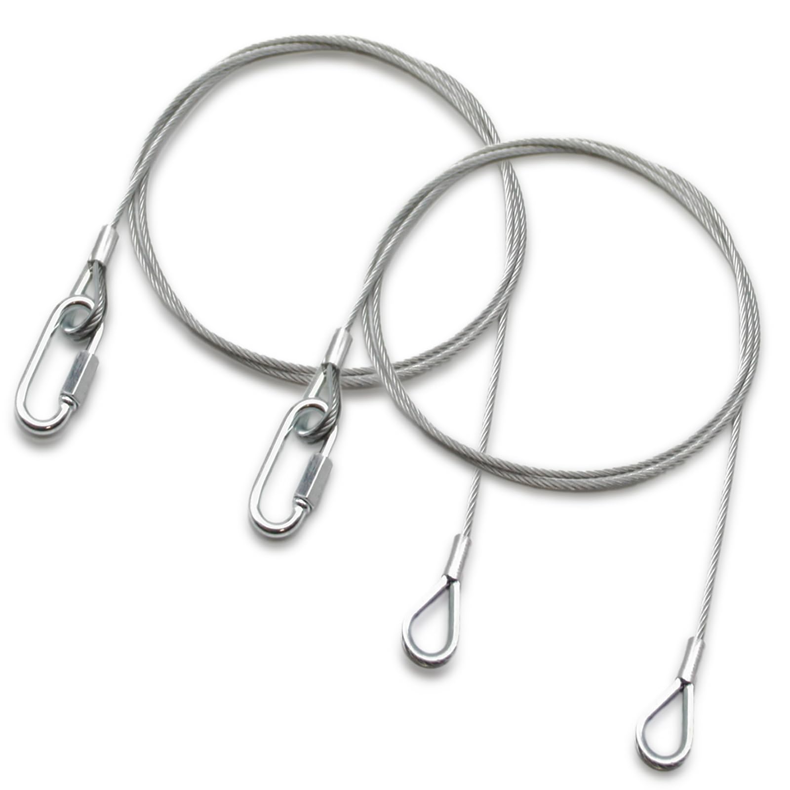 Buy 2Pcs Lift Cable Replacement for Gorilla Lift with EZ Spring Clips ...