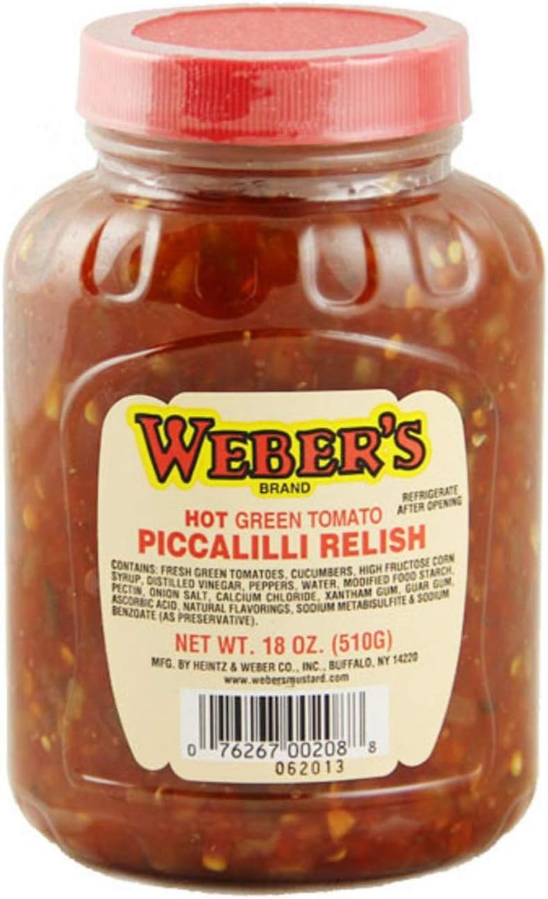 Amazon.com : 2 Pack - Howard's Piccalilli Green Tomato - 11 Ounces Per ...