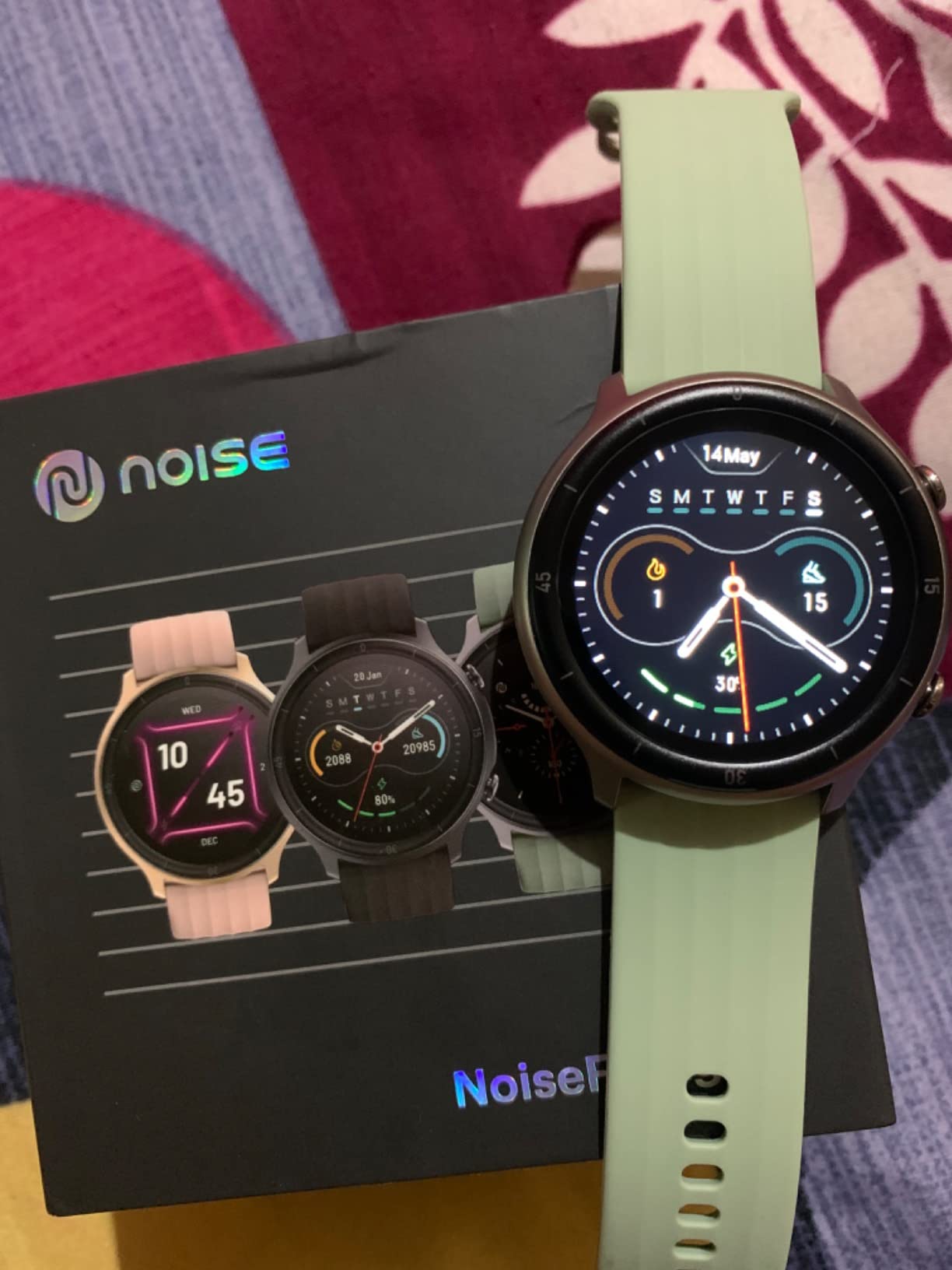 Noise Agile Smartwatch with 1.28"(3.2cm) Full Touch Display, Blood ...