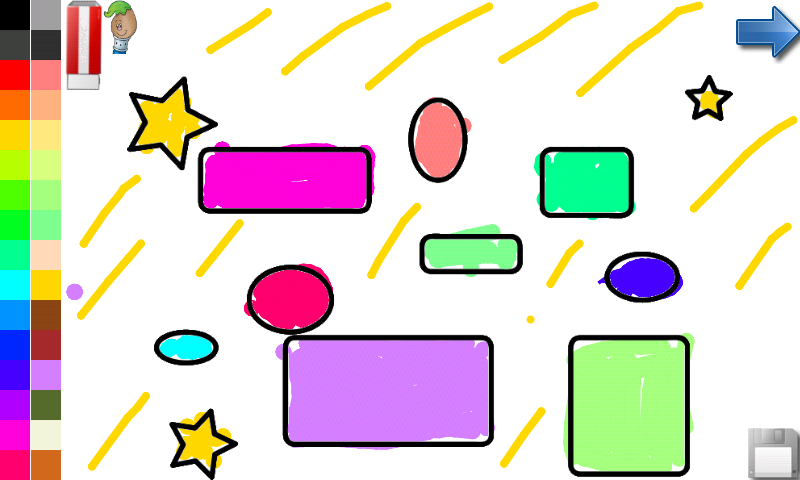 Coloring Shapes for Toddlers FREE - App on the Amazon Appstore