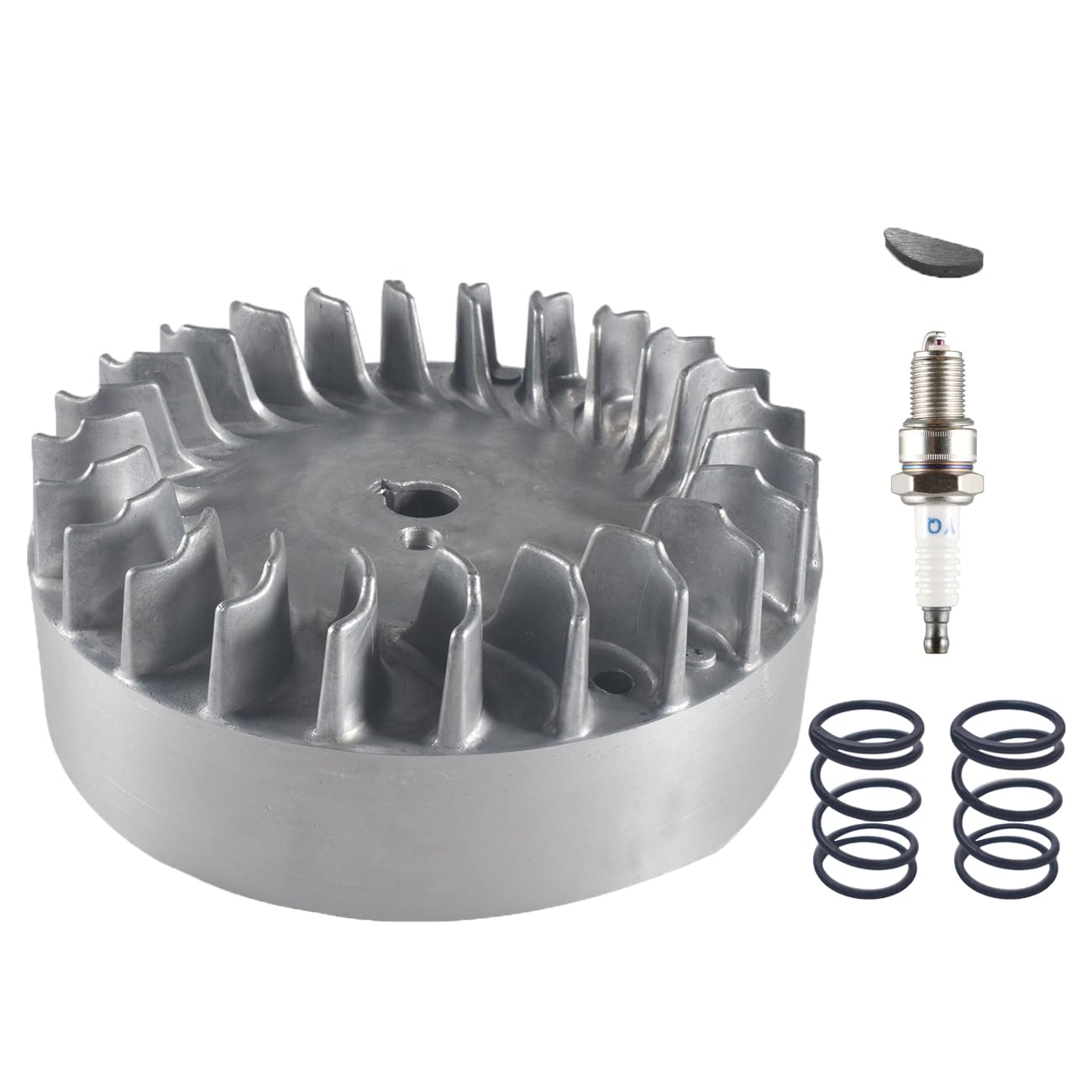 Amazon.com: Aluminum Flywheel 10krpm With Spark Plug 22lb Springs For ...