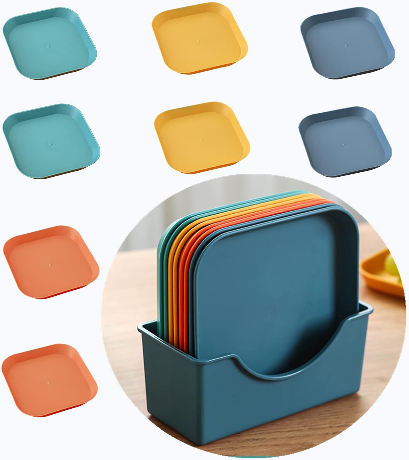 Amazon.com | Appetizer Plates,Dessert Salad Plates ,Small Serving Cake ...