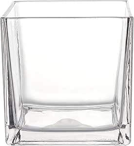 Amazon.com: Glass Bubble Bowl Vase (H-12cm W-12cm L-12cm, caliber-11cm ...