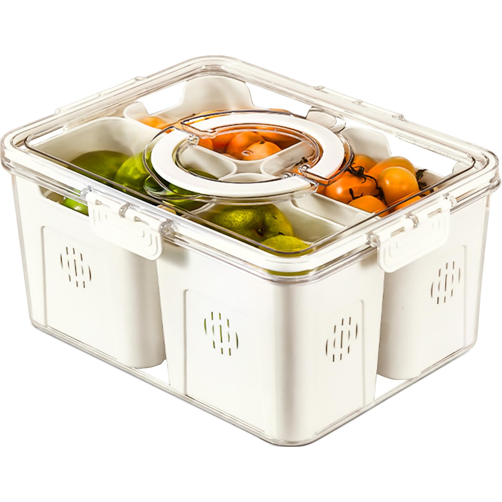 shopwithgreen Storage Containers for Fridge with Lid and Handle ...