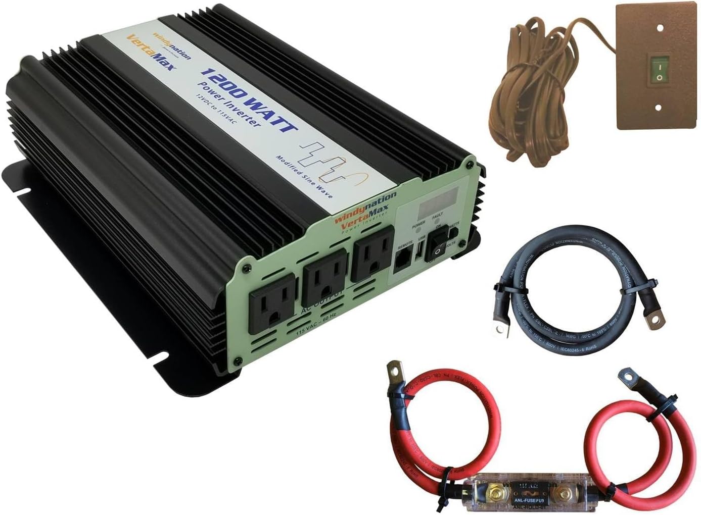 Amazon.com: JUPITER 2000W Continuous/4000W Peak Modified Sine Wave ...