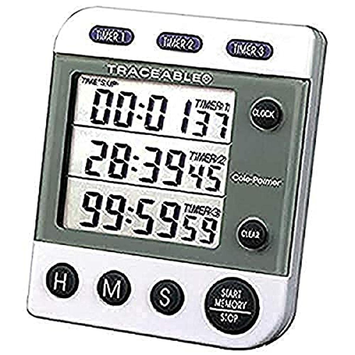 Amazon.com: Traceable Triple-Display Digital Timer with Calibration ...