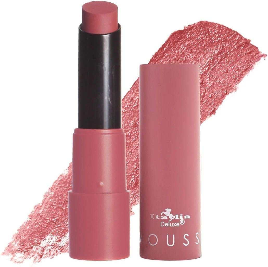 Amazon.com : Italia Deluxe Top Five Mousse Matte Lipstick Set Modest ...
