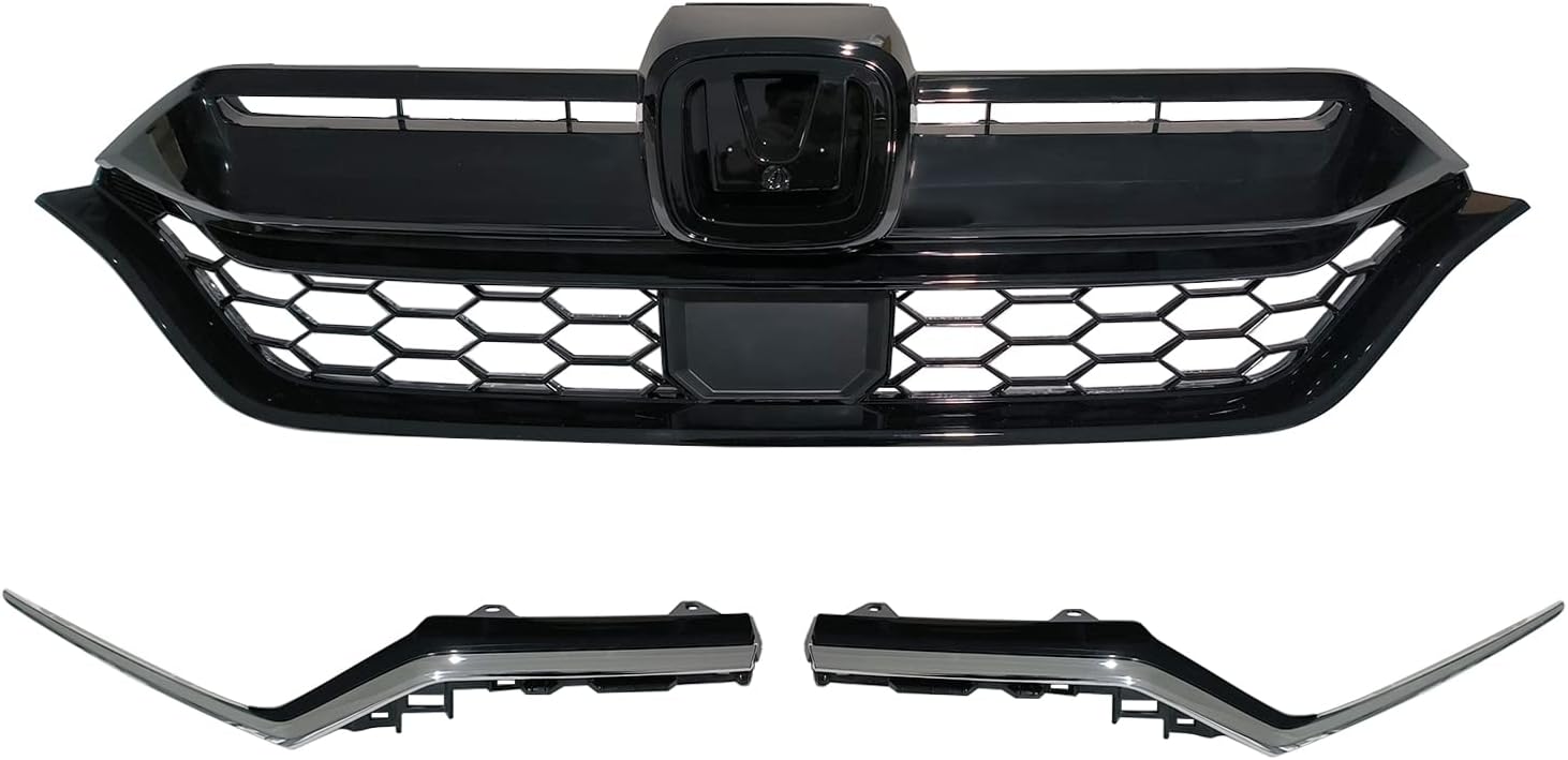 3 piezas para parrilla de parachoques delantero Ho-nd-a CR-V 2020 2021 ...