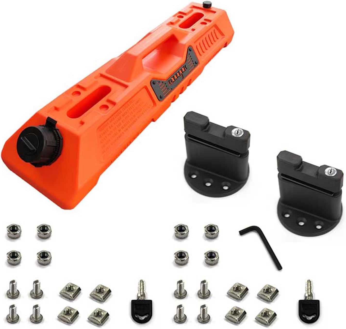 Amazon.com: NCFAUTO 1.7 Gallon/ 6.5L Fluid Storage Container with Lockable Mounting Bracket ...