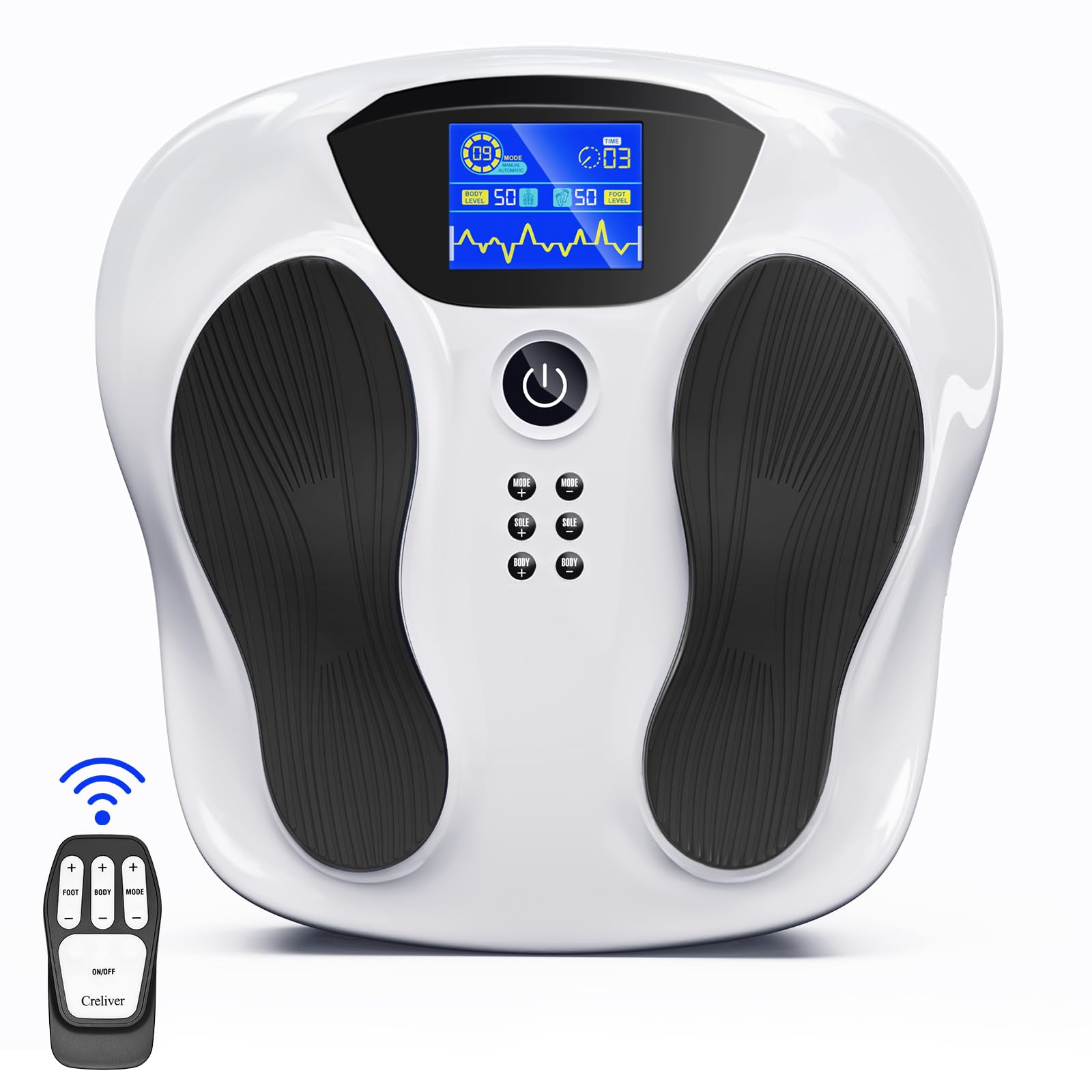 Foot Massager for Pain and Circulation, EMS & TENS Foot Circulation ...