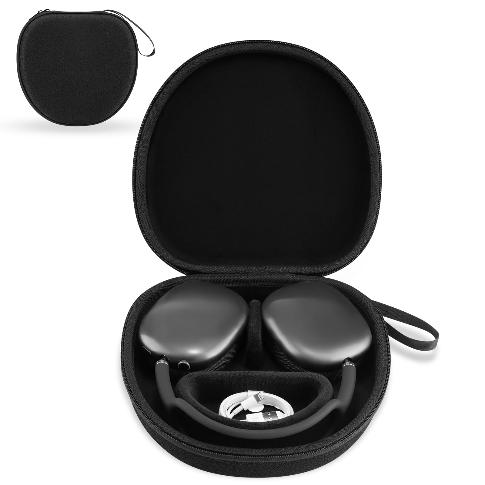 Amazon.com: Hard Carrying Case for Apple AirPods Max Supports Sleep ...