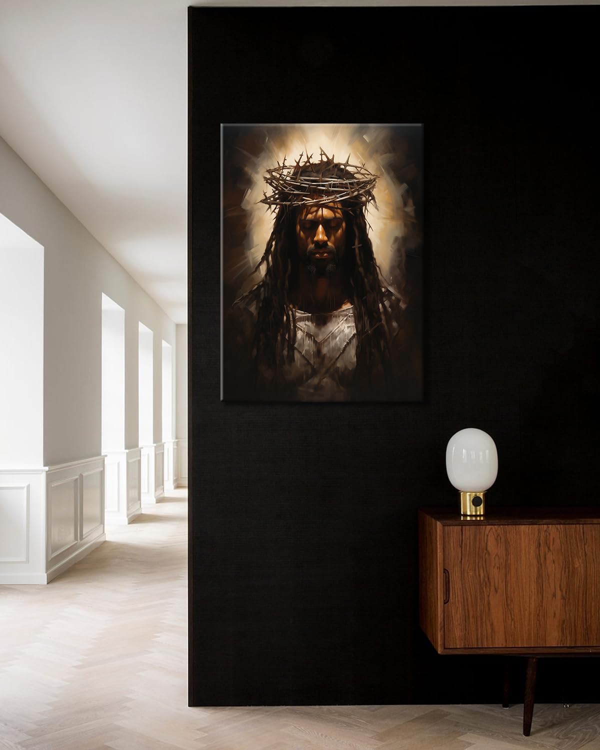 Black Jesus Christ Pictures Black Jesus Christ Stockvectorkunst En