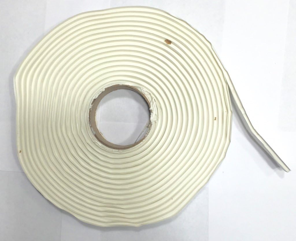 Amazon.com: Colorimetrics White Putty Tape/Butyl Tape 3/16" x 3/4" x 20 ...