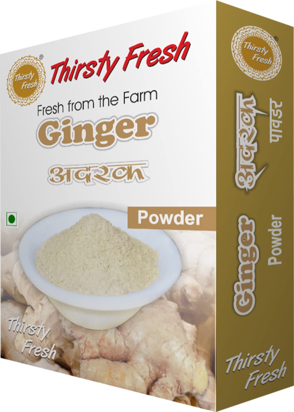 Thirsty Fresh Ginger Powder – Dehydrated Ready To Use For Kitchen (400g ...