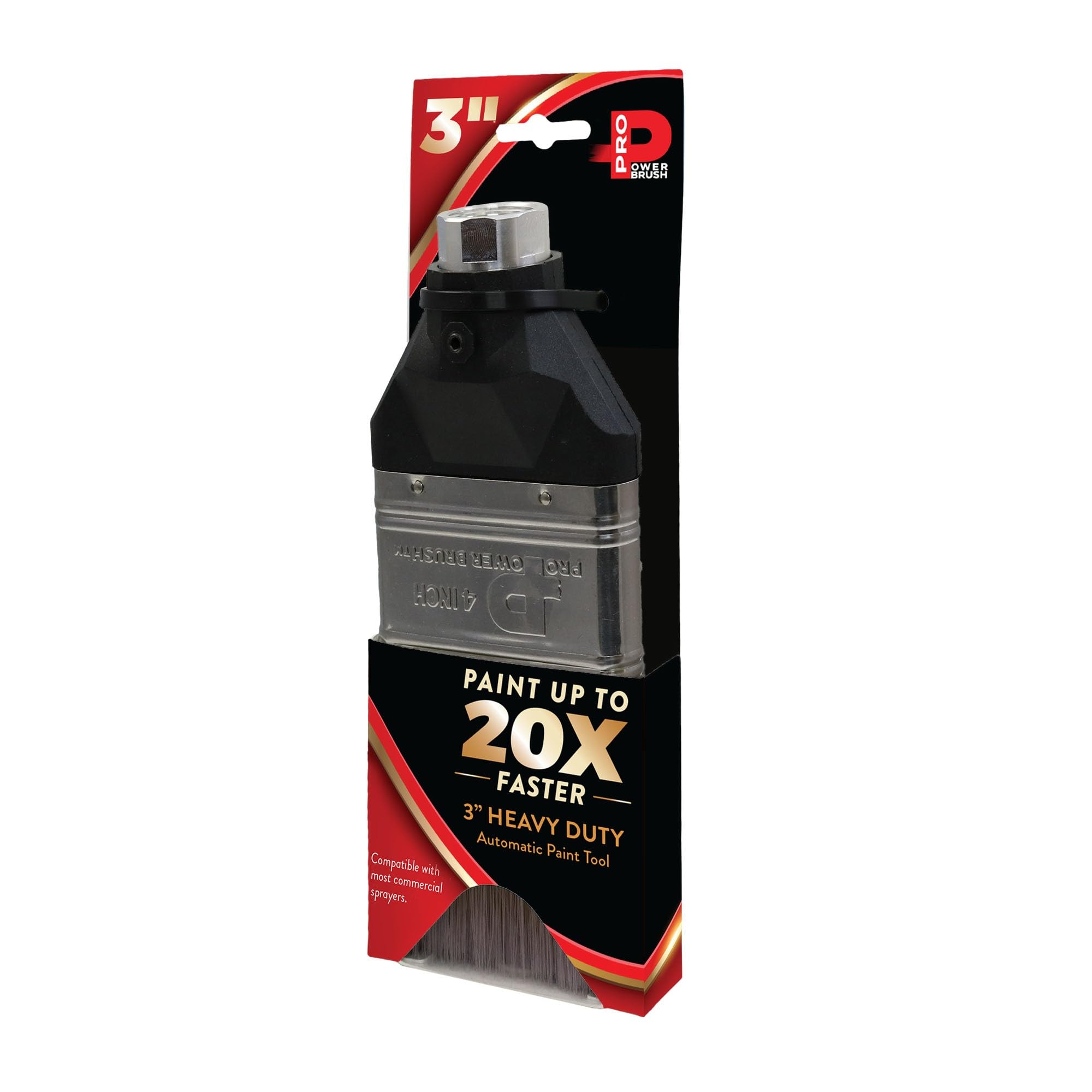 Amazon.com: Pro Power Brush - Heavy Duty Automatic Paint Tool, 20x ...