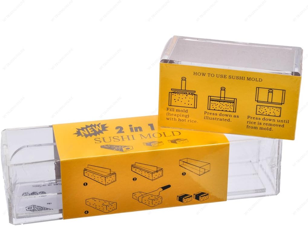 Kitchen Helper Spam musubi Sushi Arroz Prensa Transparente – Yaxa Colombia