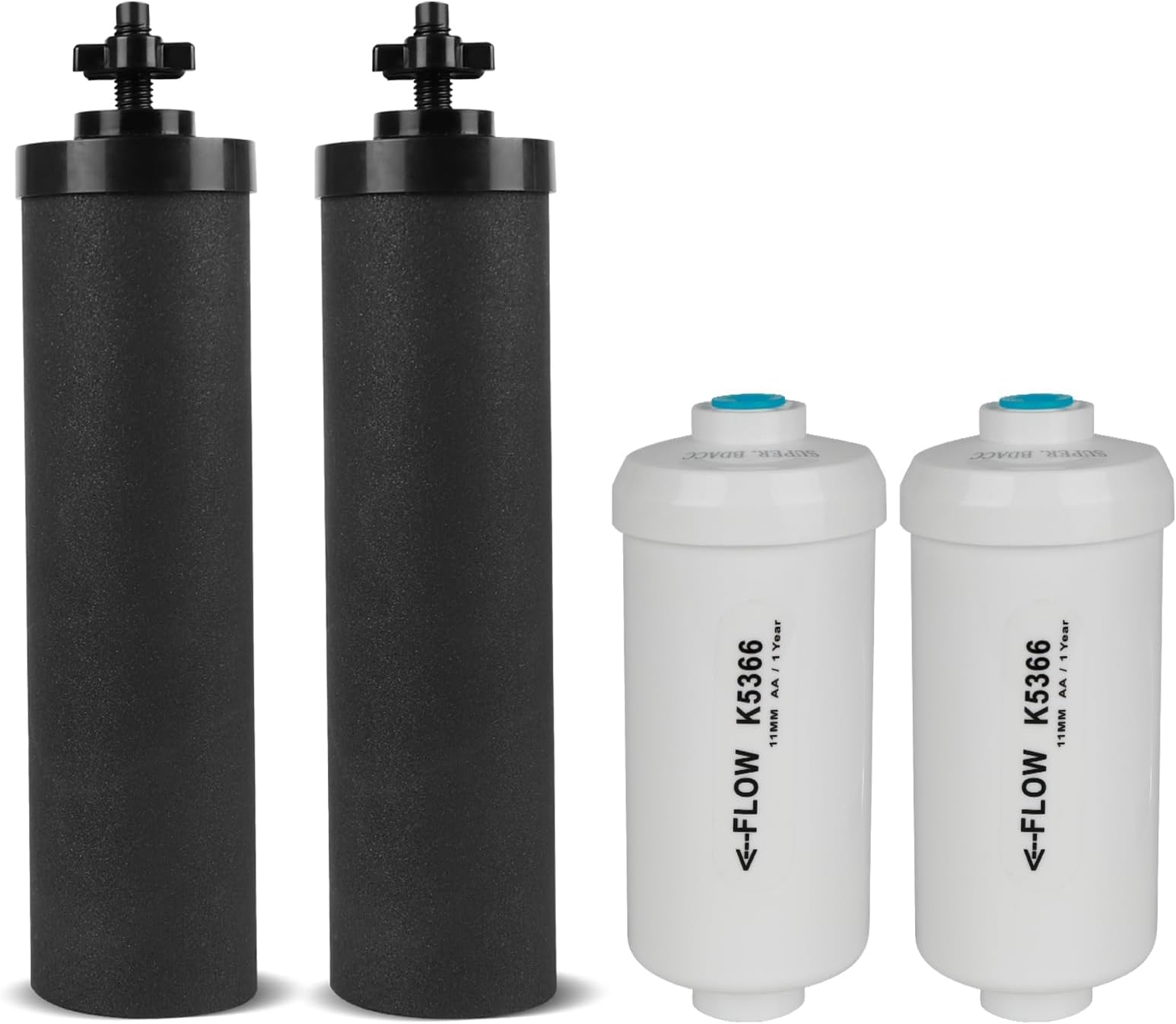 Berkey Authentic Black Berkey Elements BB9-2 Filters for Berkey Water ...