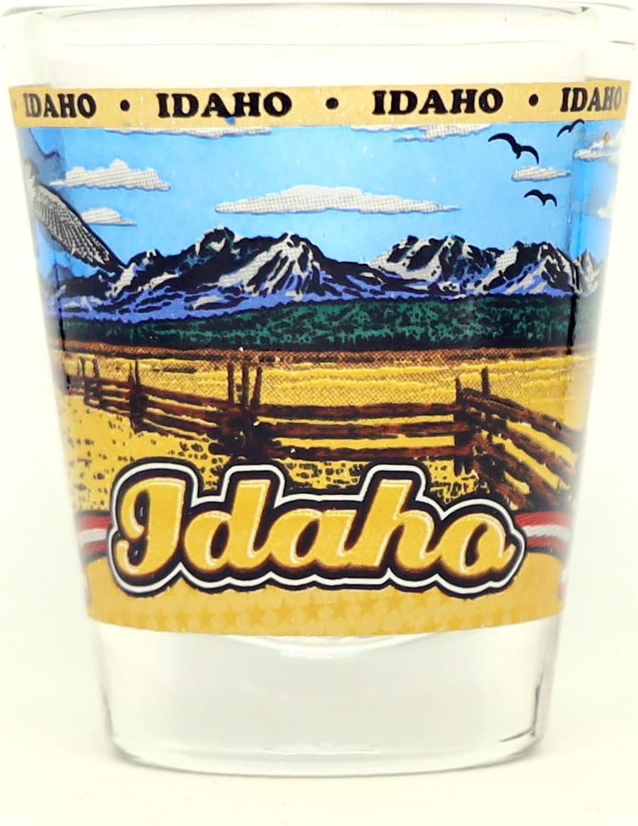 Amazon.com | Oregon State Wraparound Shot Glass: Shot Glasses