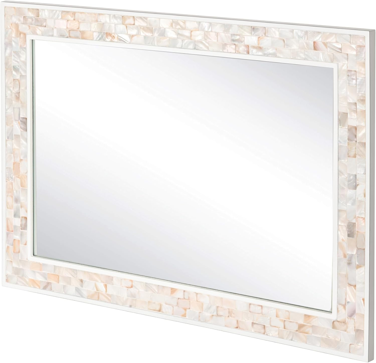 Amazon.com: Tanmicoshomy 30 x 40 Inch Rectangle Wall Mirror, Natural ...