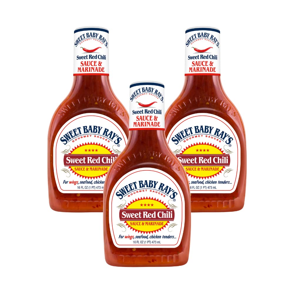 Amazon.com : Sweet Baby Ray's, Wing Sauce & Glaze, Sweet Chili (16 Fl ...