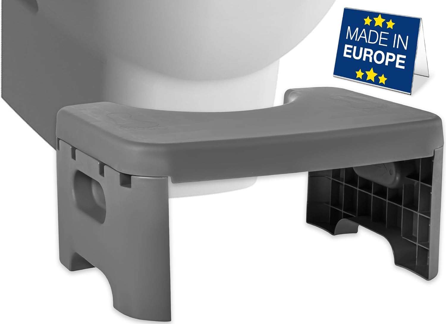 Amazon.com: Foldable Plastic Toilet Squat Stool 8-inch Bathroom ...