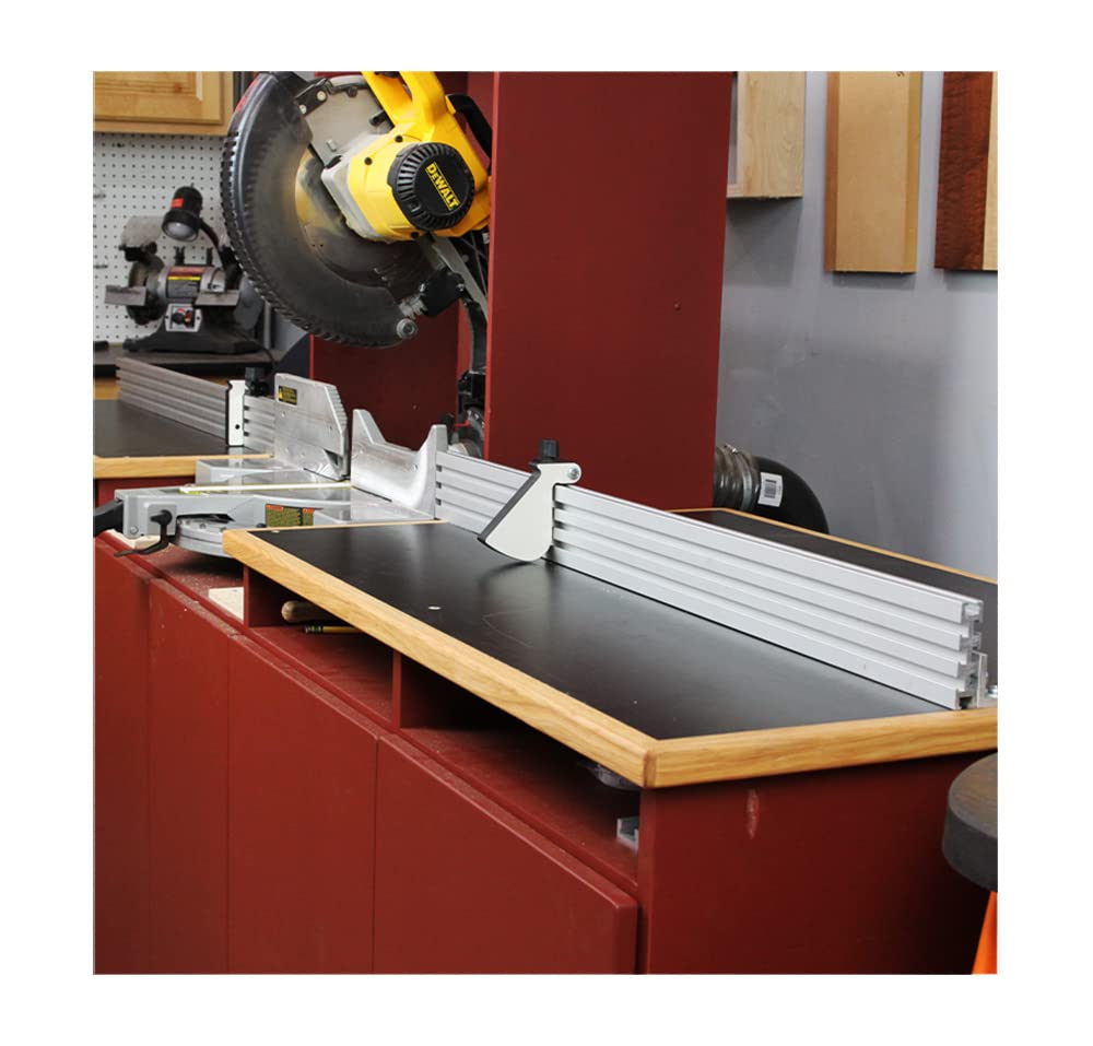 Miter Saw Fence System Use A Sacrificial Fence On Your Miter Gauge For